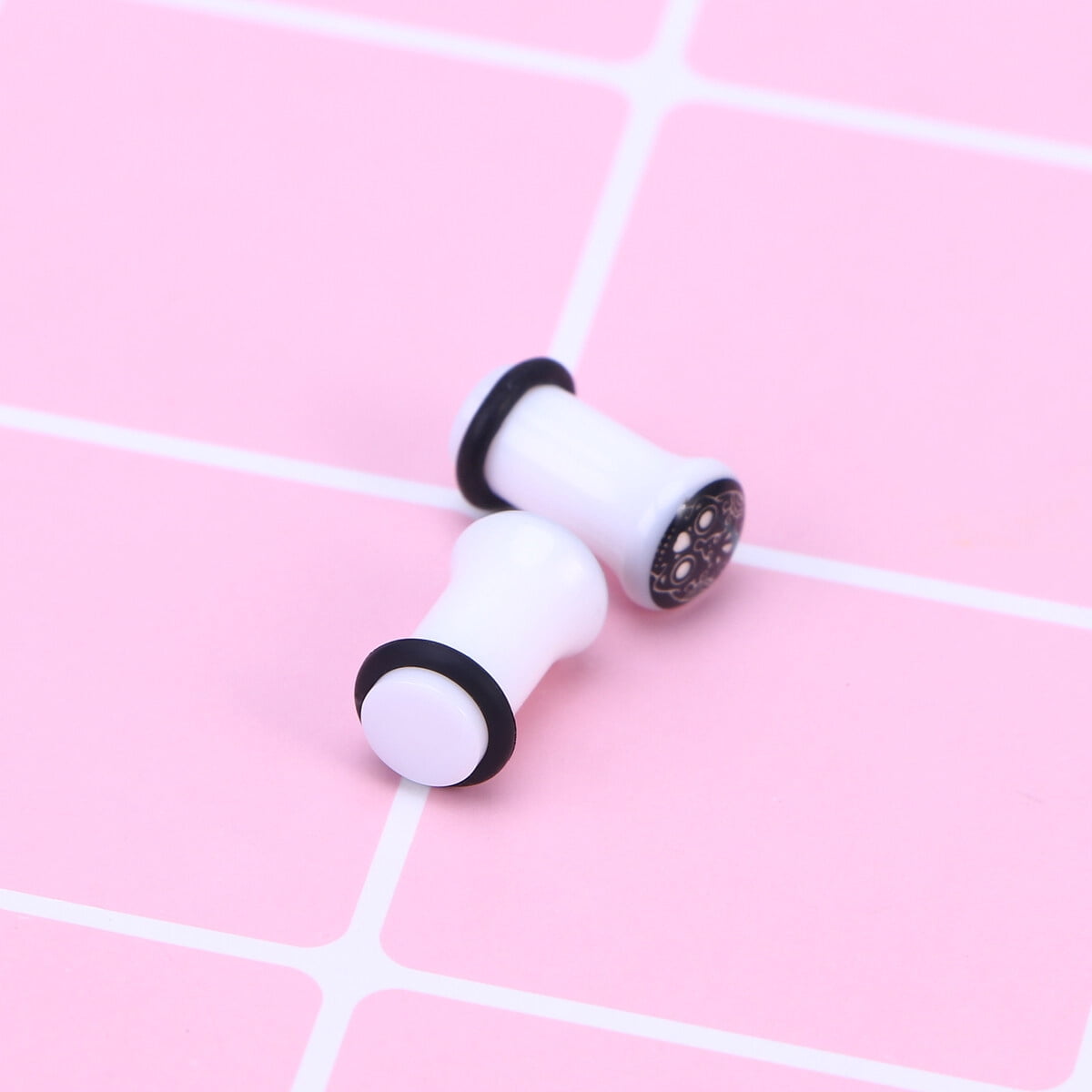 WHAMVOX 36Pack Ear Tunnel Plugs in Gothic Style Acrylic Made for Bar ...