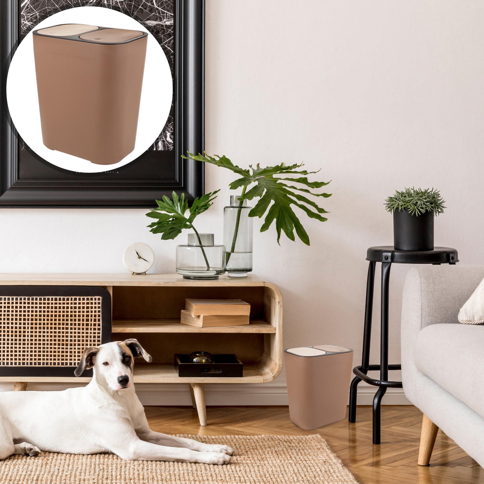 WHAMVOX 36Pack PP Material Classified Dustbin For And Office Use With ...