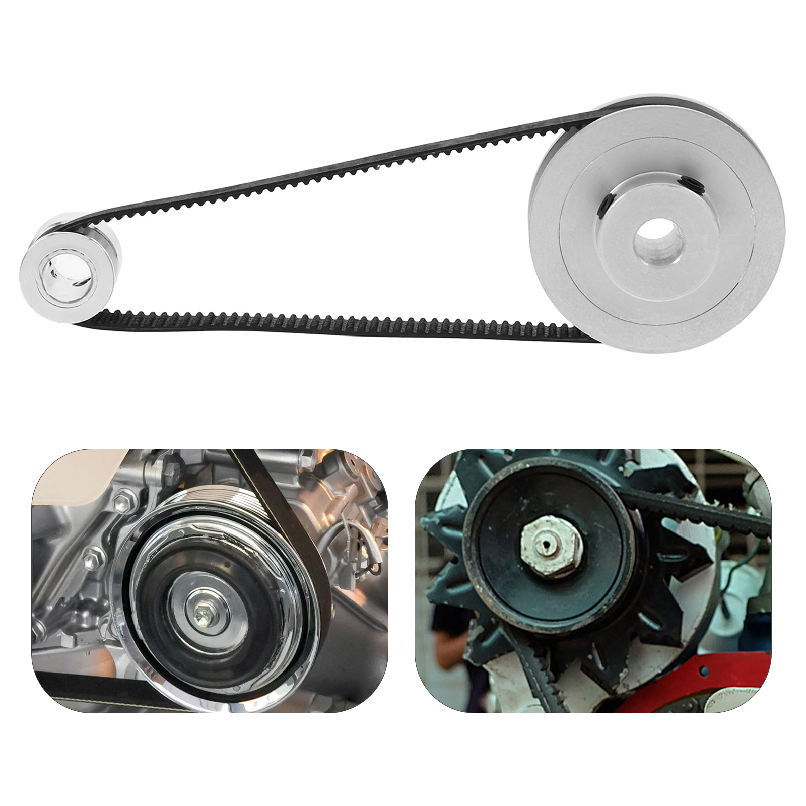 WHAMVOX 3D Printing Accessory Idler Pulley for Timing Belt Wheel Silver ...