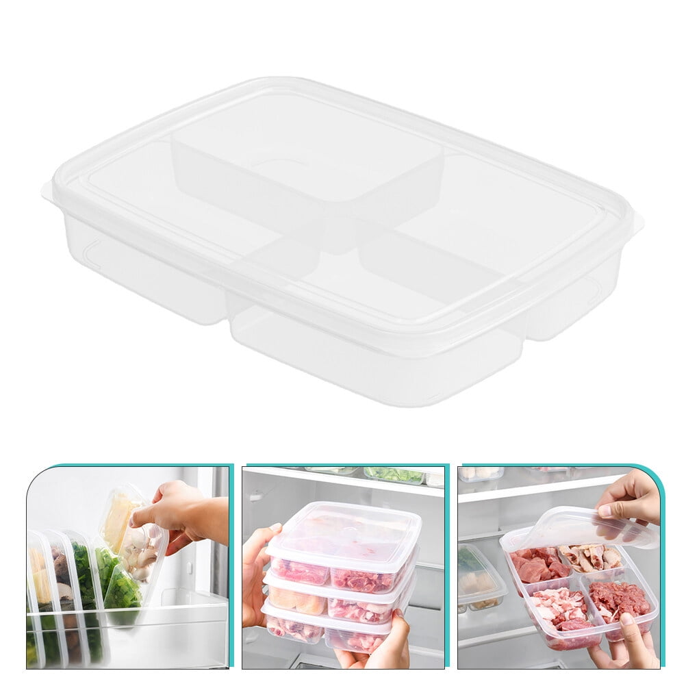 WHAMVOX 3pcs Fridge Food Box Compartment Vegetable Box Fresh ...