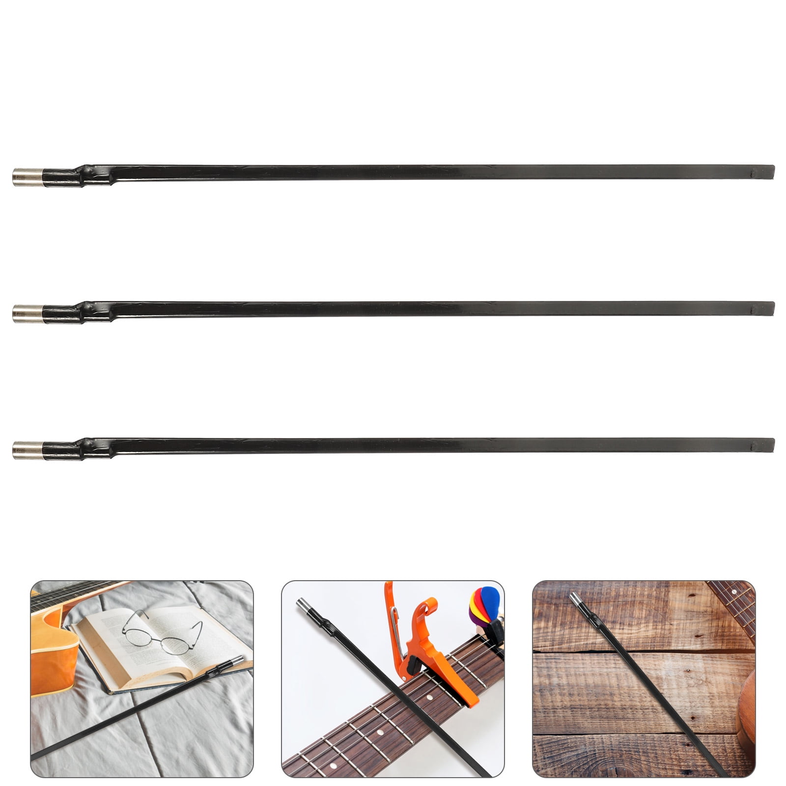 WHAMVOX 3pcs Guitar Neck Adjustment Levers Truss Rod Two Way Adjusting ...