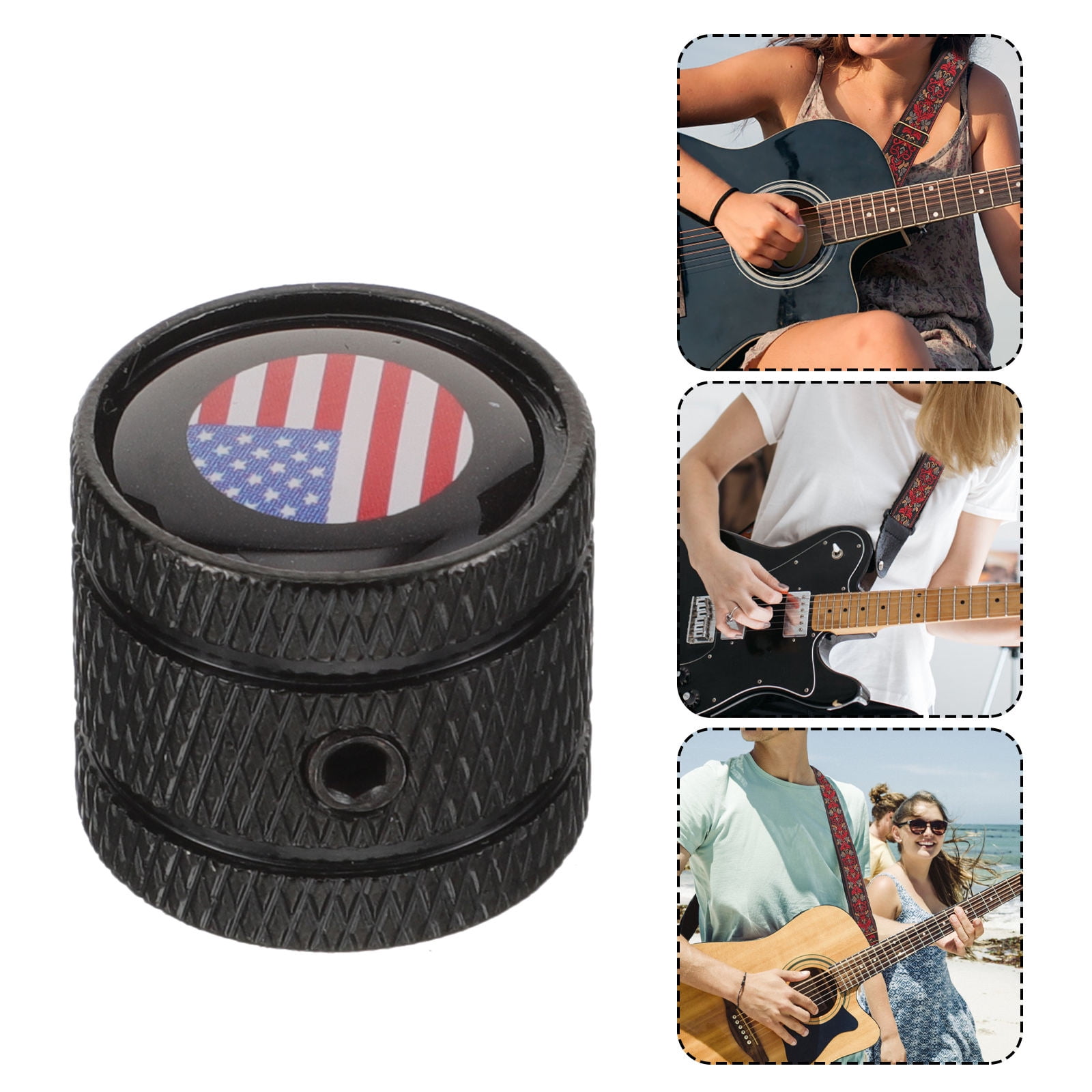 WHAMVOX 3pcs Guitar Volume Knobs Electric Guitar Volume And Tone ...