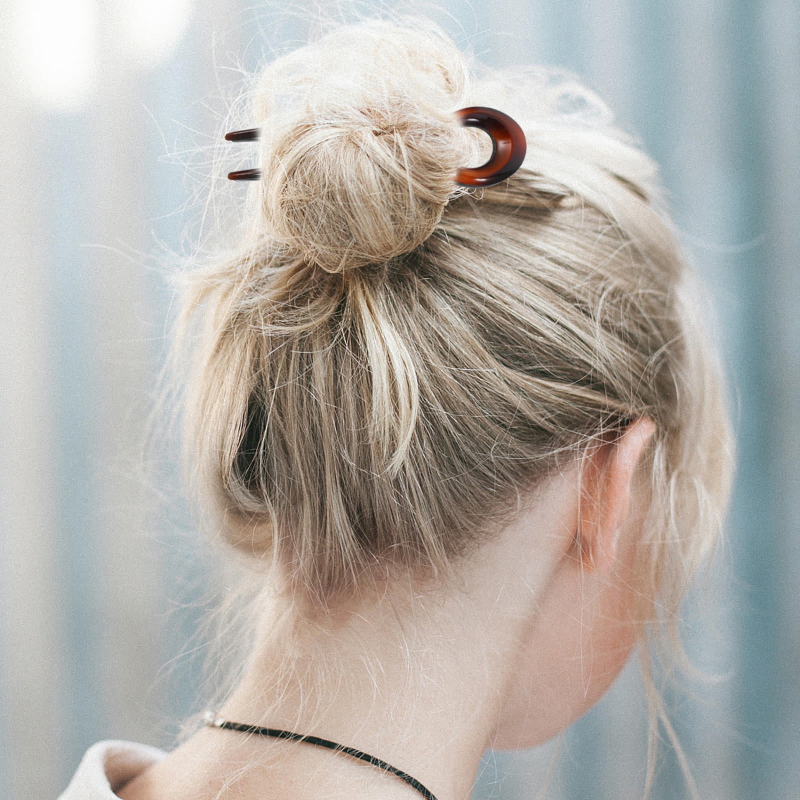 WHAMVOX 3pcs Hair Pins U Hairpin Simple Hairpin Hair Stick For Women ...