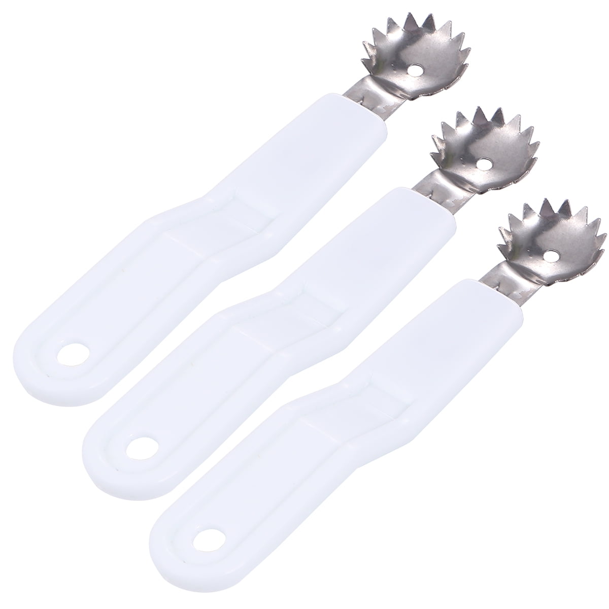 WHAMVOX 3pcs Strawberry Corer Set Stainless Steel Fruit Core Remover ...