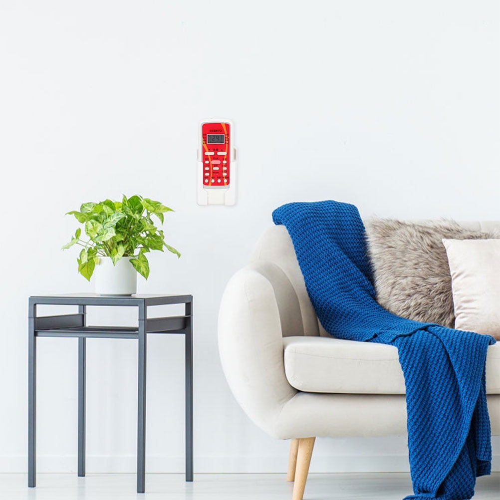 WHAMVOX 3pcs Wall Mounted Air Conditioner Remote Control Holder ...