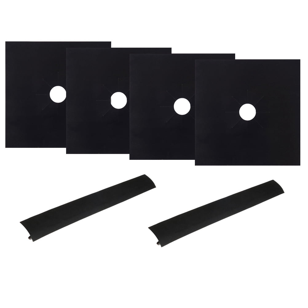 WHAMVOX 4 PCS Gas Stove Mat Heavy Duty Oven Liner Hob and - Walmart.com