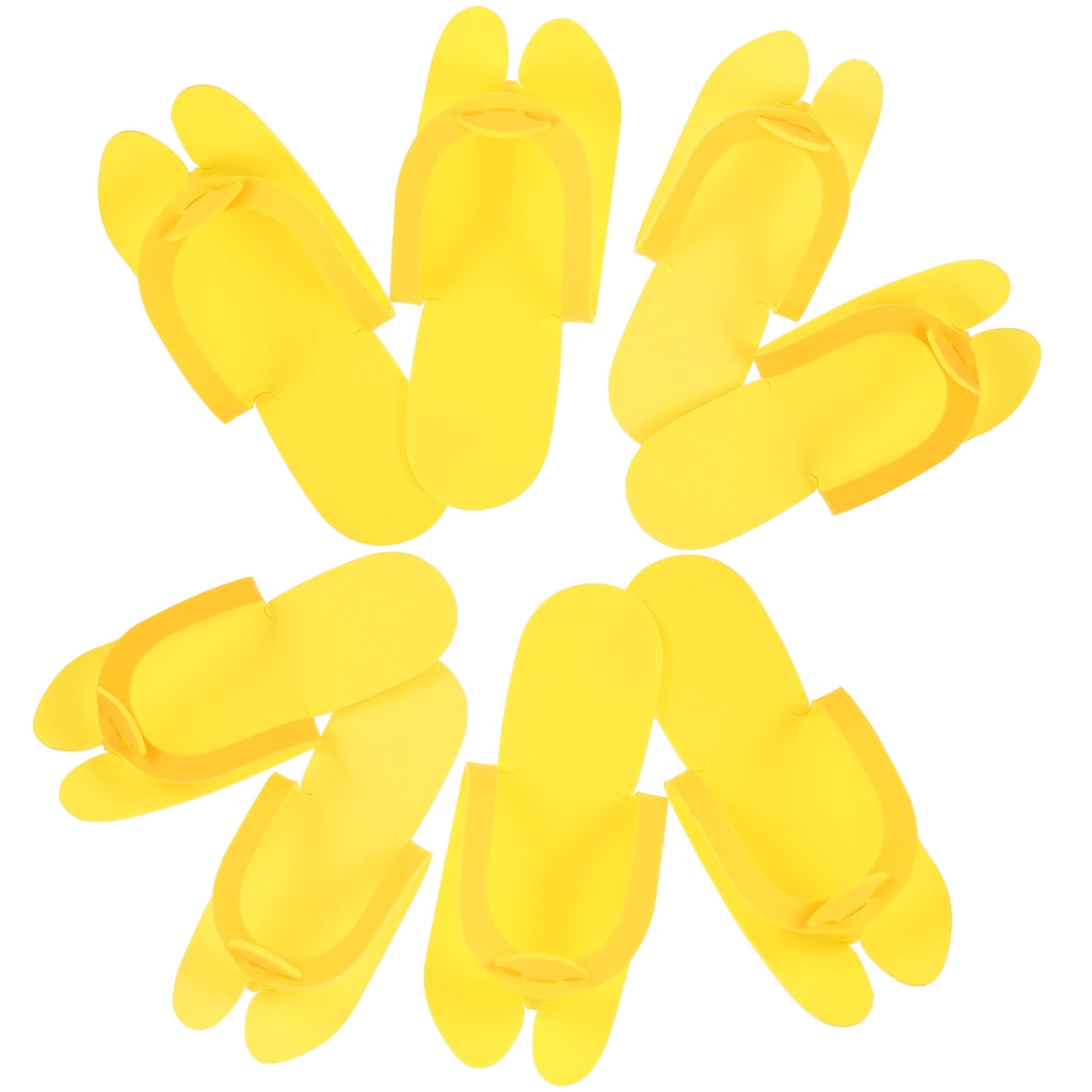 WHAMVOX 4 Pairs Salon Slippers Guest Disposable Slippers Hotel Slippers ...
