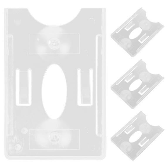 WHAMVOX 4 Pcs Badge Holder Car Visor Card Windscreen Interior ...