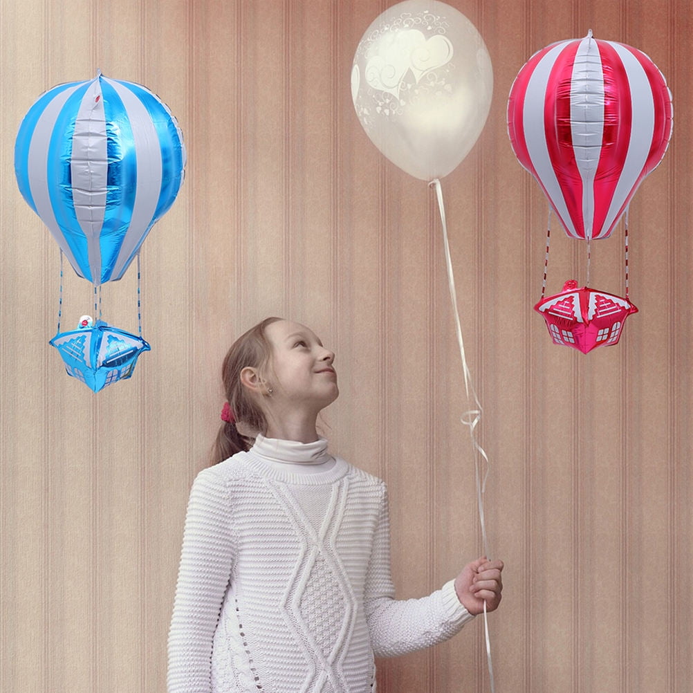 WHAMVOX 4 Pcs Boy Hot Air Balloon Decoration Party Supermarket Child ...