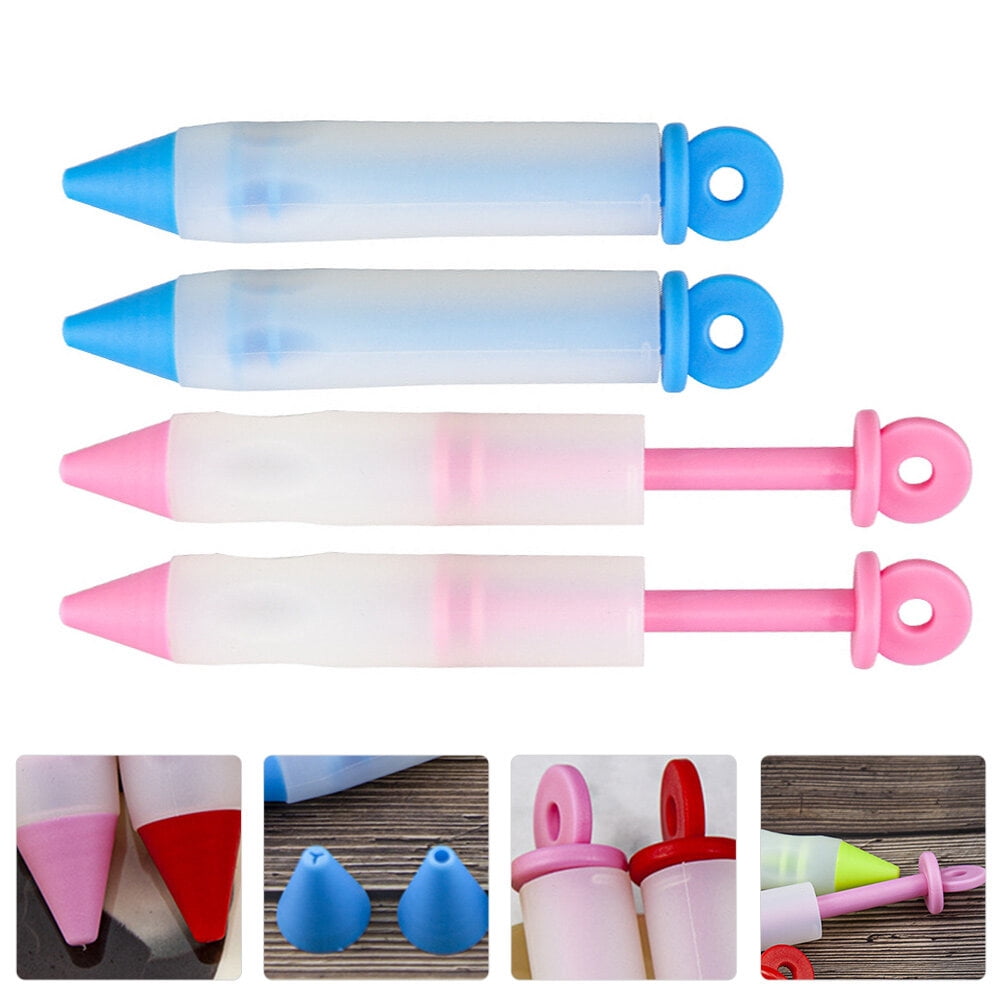 WHAMVOX 4 Pcs Cake Decor Fondant Piece Pen Chocolate Decorating Tool - Walmart.com