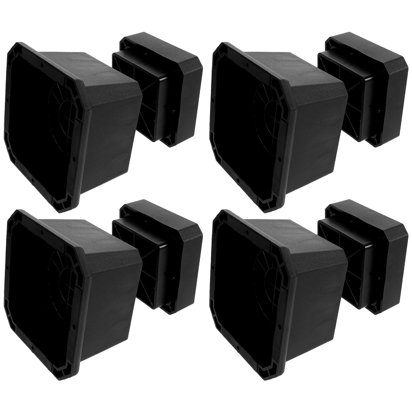 SEWCHICS Furniture Lifting Blocks Rubber for Furniture Legs 4Pcs 9X9X4 ...