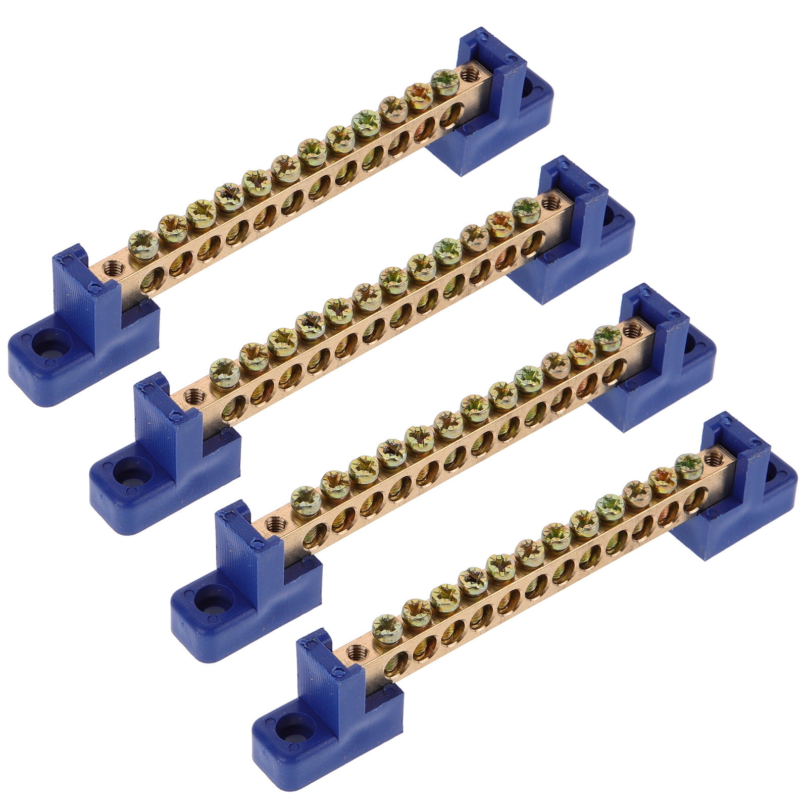 PENIKOKO Electrical Grounding Bars Copper Terminal Connector Copper Bar ...