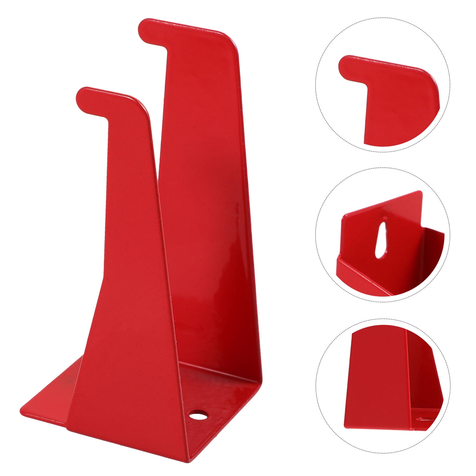 WHAMVOX 4 Pcs Covering Fire Extinguisher Hanger 8.60X4.50X4.50CM Red ...