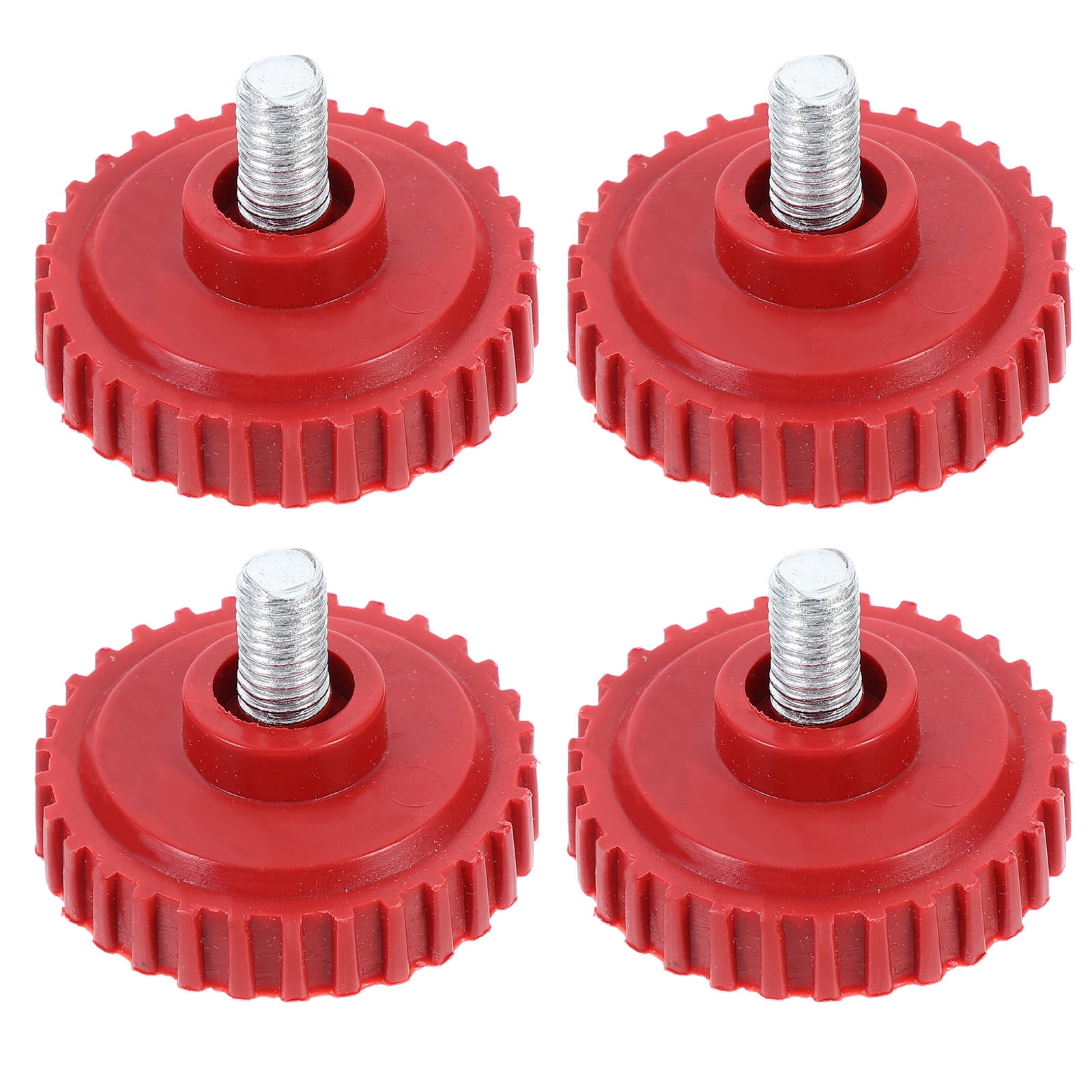 WHAMVOX 4 Pcs Electronic Scale Foot .50X4.50X3.50CM Red - Walmart.com