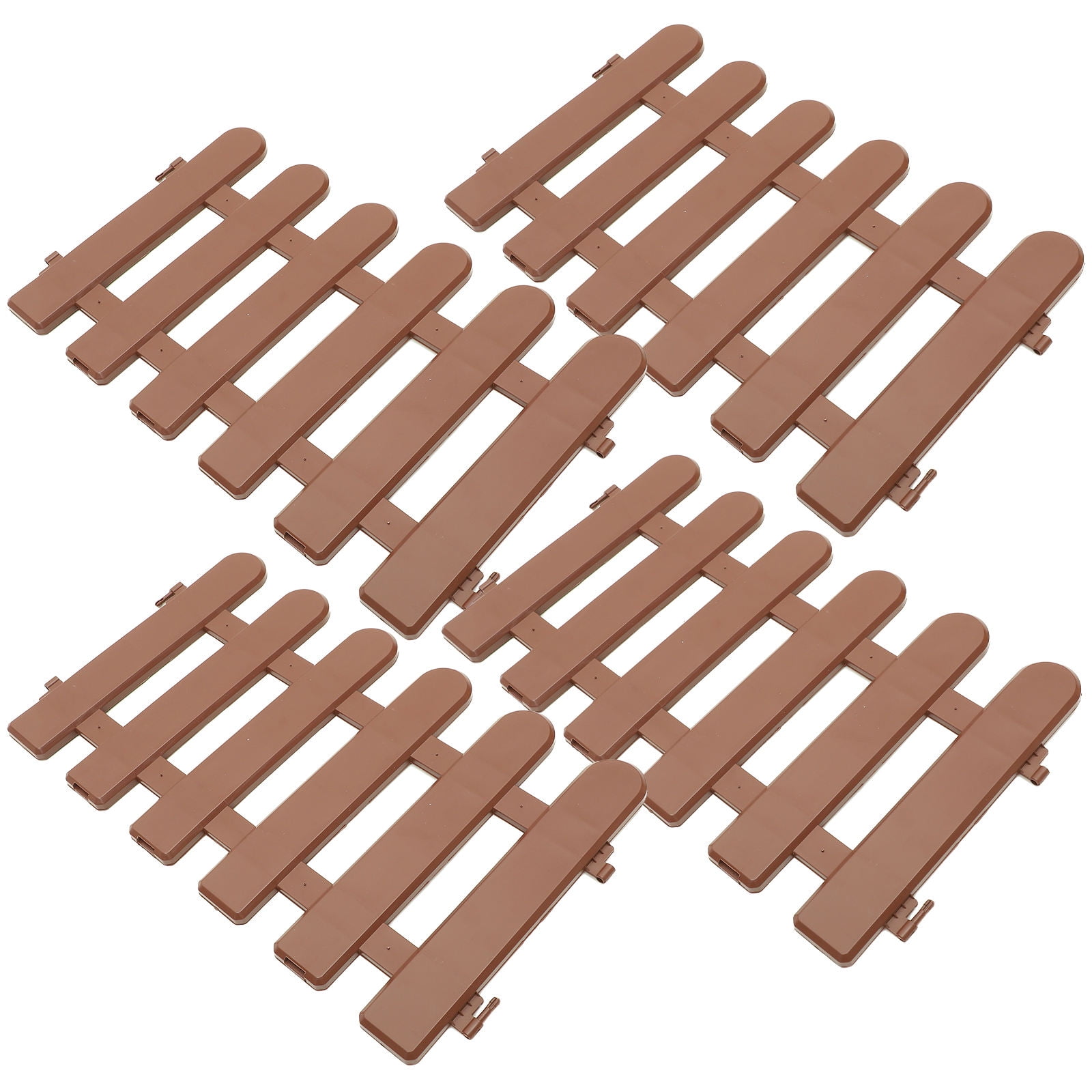 WHAMVOX 4 Pcs Fencing for Yard Plastic Garden Fence Patio Outdoor ...