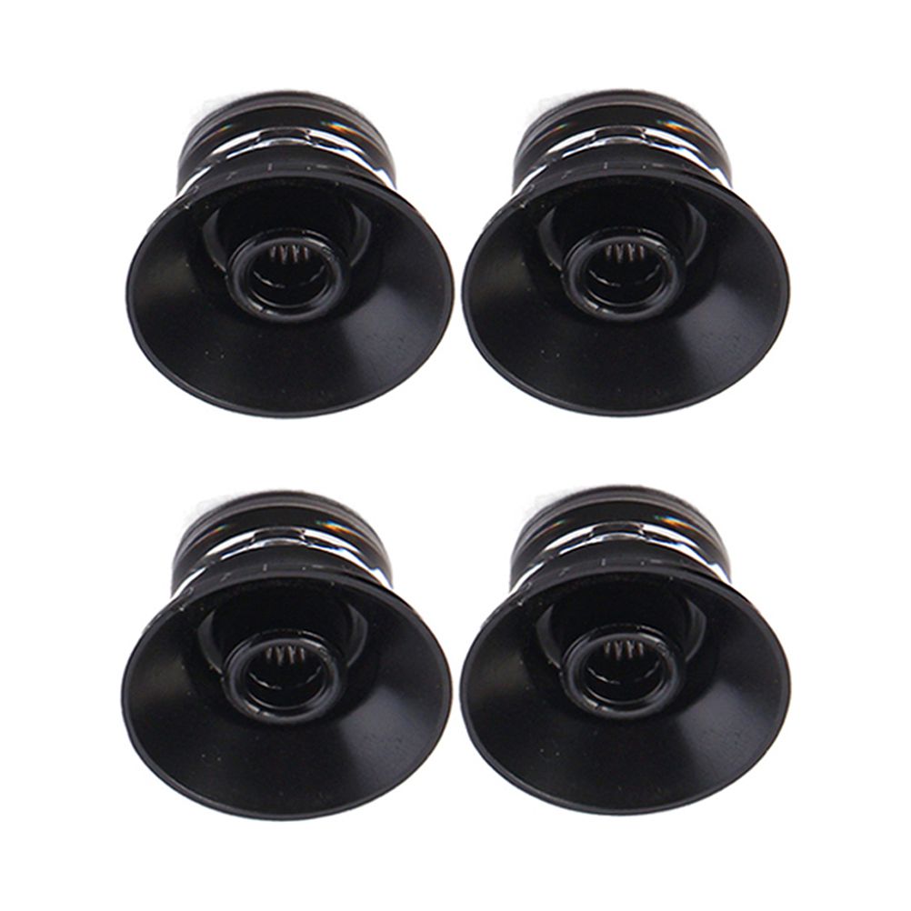WHAMVOX 4 Pcs GD23 Aluminum Acrylic Guitar Control Knob for Electric ...