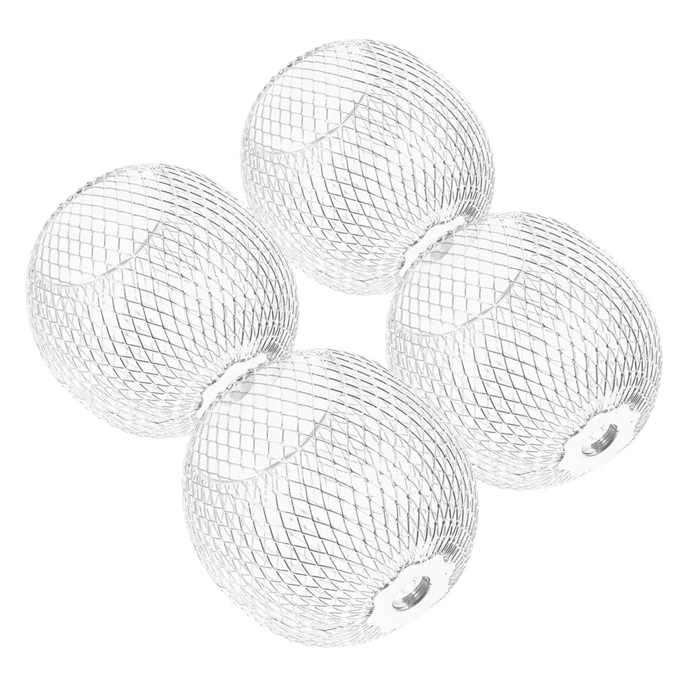 WHAMVOX 4 Pcs Hanging Chandelier Lamp Shades Spherical Lampshade Office ...