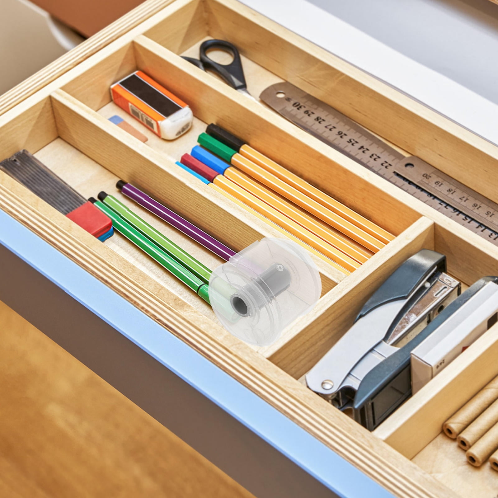 WHAMVOX 4 Pcs Holder Tape Storage Box Package Dispenser Packaging ...