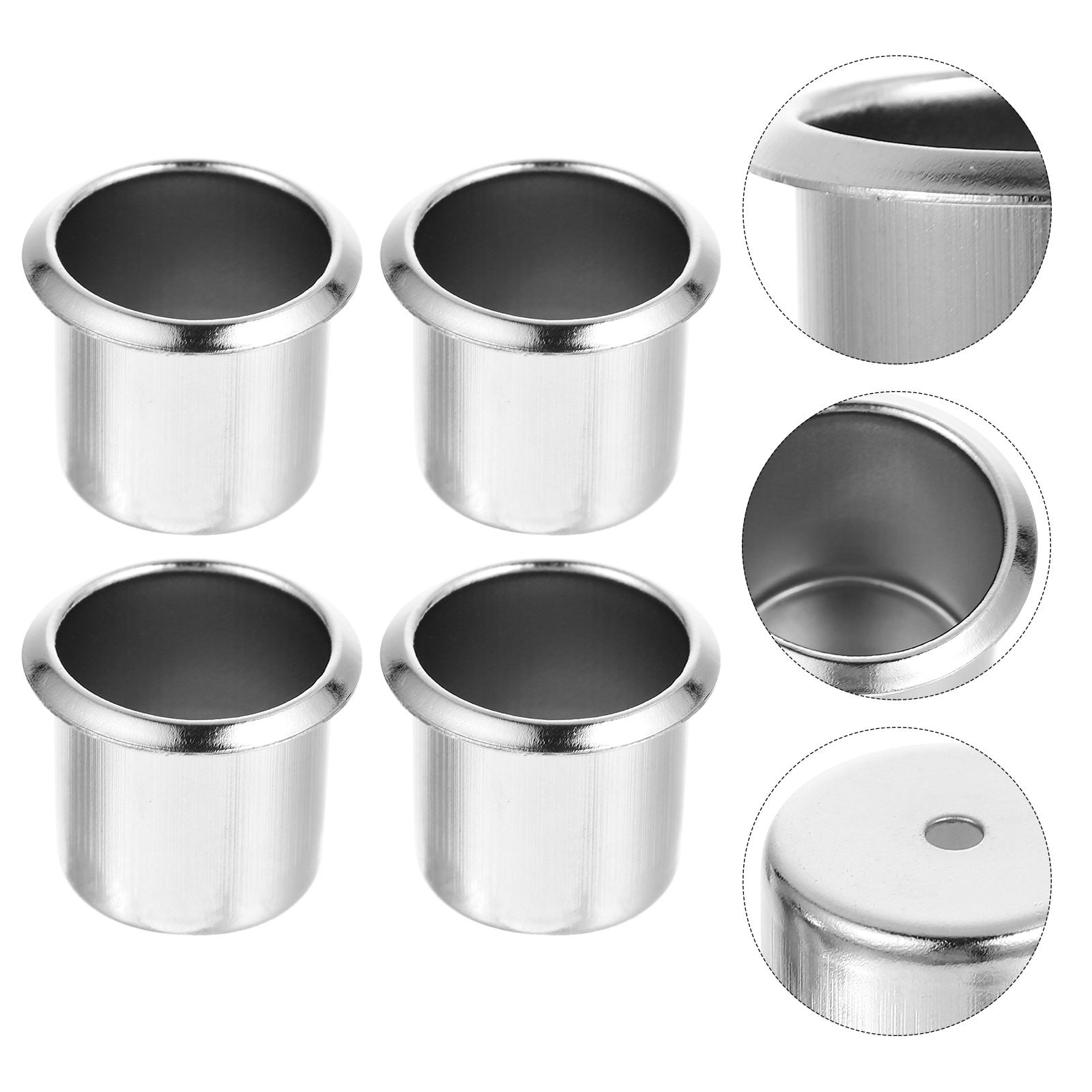 WHAMVOX Iron Tea Light Cups Simple Design For Living Room Kitchen Decor ...