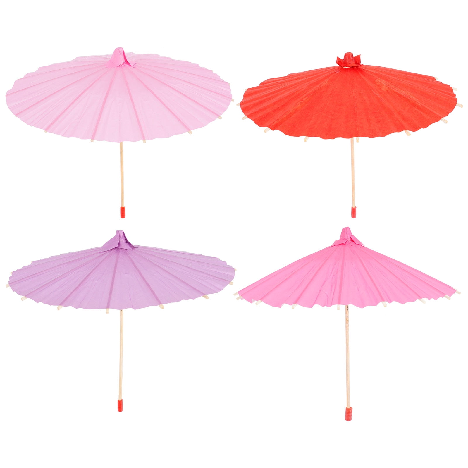 WHAMVOX 4 Pcs Kindergarten Umbrella Prop Mini Toy Blank Paper Child ...