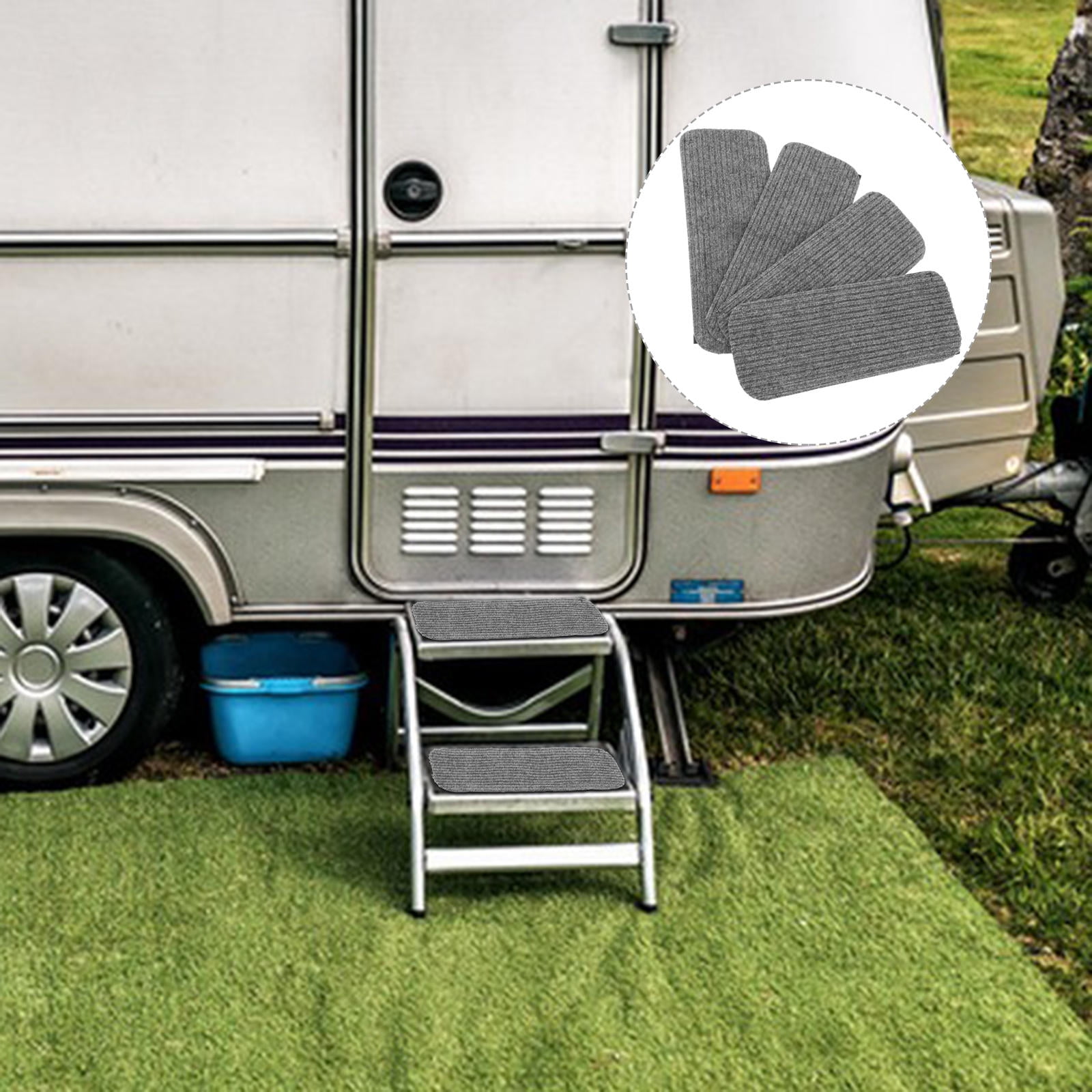 SEWCHICS Polyester Stair Treads Simple and Generous Design for Home ...