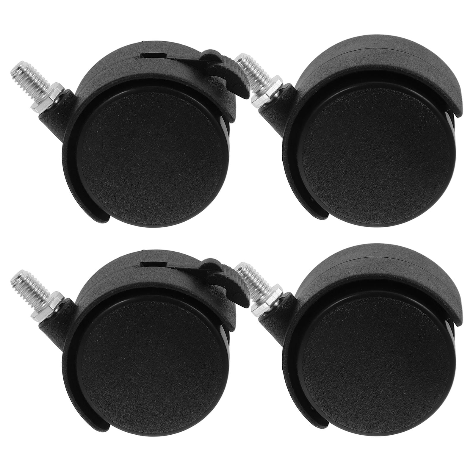 WHAMVOX 4 Pcs Office Chair Wheels for Carpet Rollers Swivel Casters ...