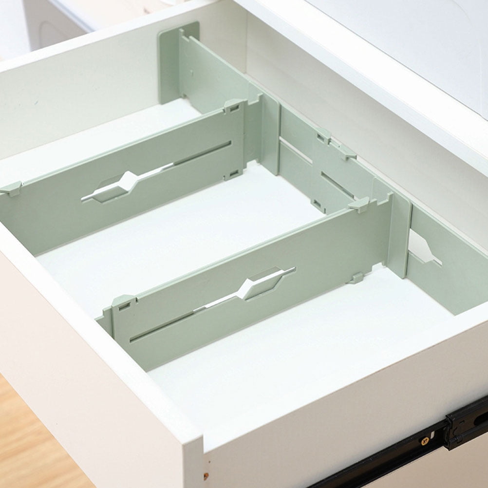 WHAMVOX 4 Pcs Organizer Drawers Dividers Telescopic Partition - Walmart.com
