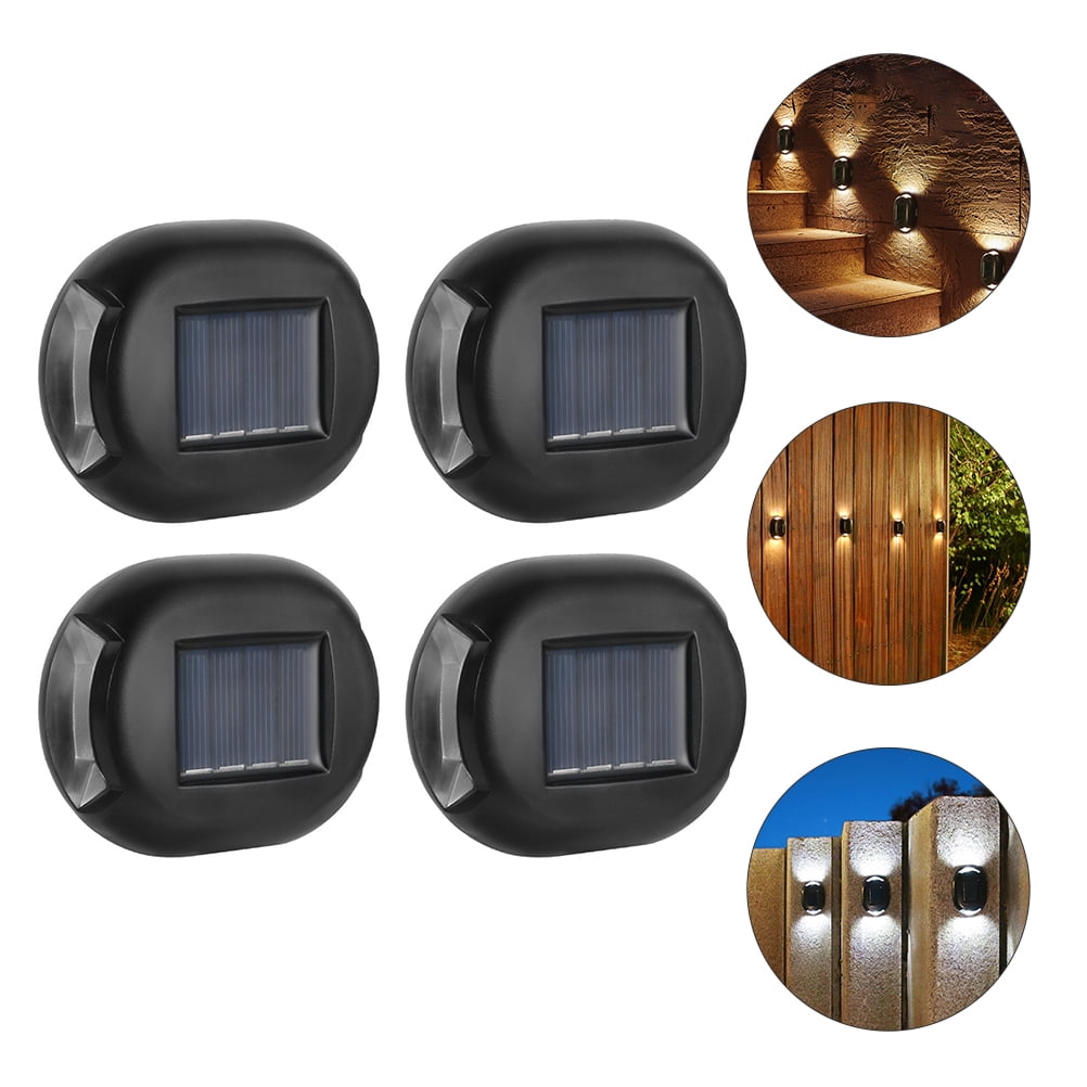 WHAMVOX 4 Pcs Outdoor Wall Lights Double Head Wall Light 8.3x6.3cm ...