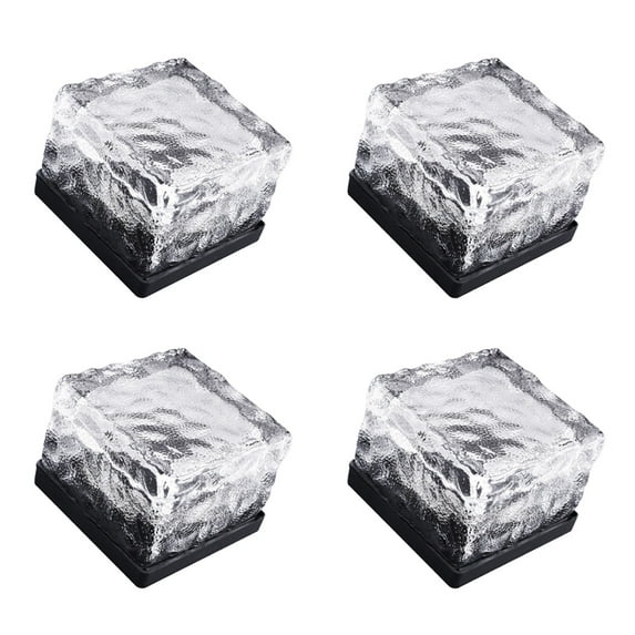 WHAMVOX 4 Pcs Pathway Floor Tile Lamp LED Landscape Light - Walmart.com