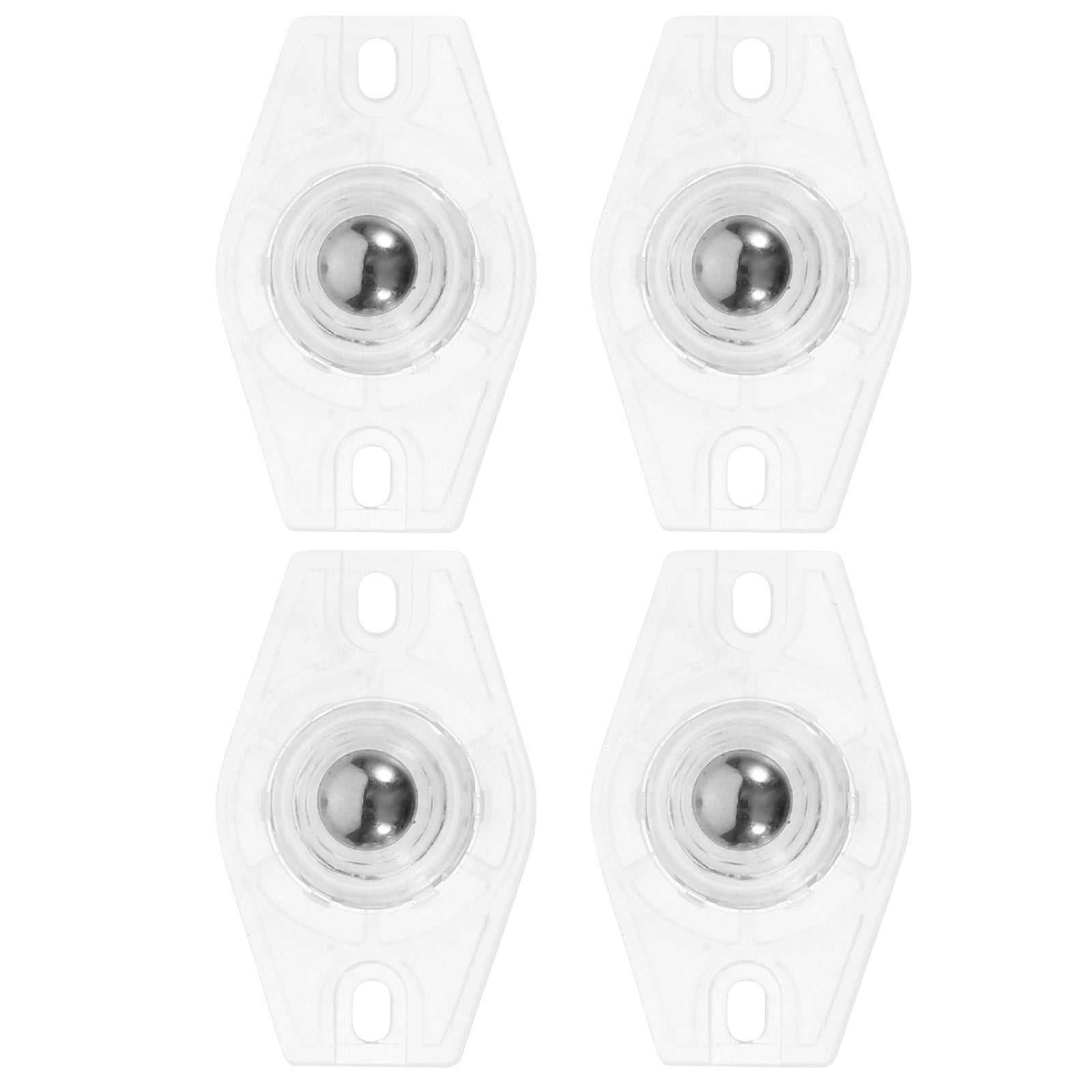 SEWCHICS ABS Small Caster Wheels for Storage Boxes and Trash Cans 4Pcs ...
