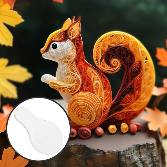 WHAMVOX 4 Pcs Quilling Tool Kit Paper 10.00X6.20X0.40CM White - Walmart.com