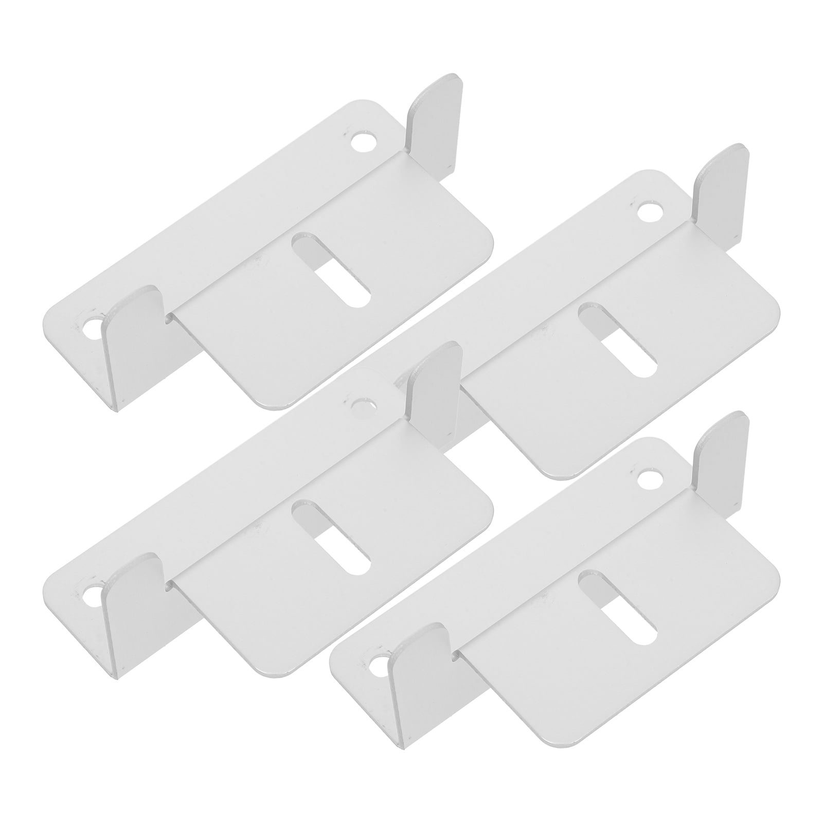 WHAMVOX 4 Pcs Rv Generator Mount Solar Panel Mounting Brackets Silver ...