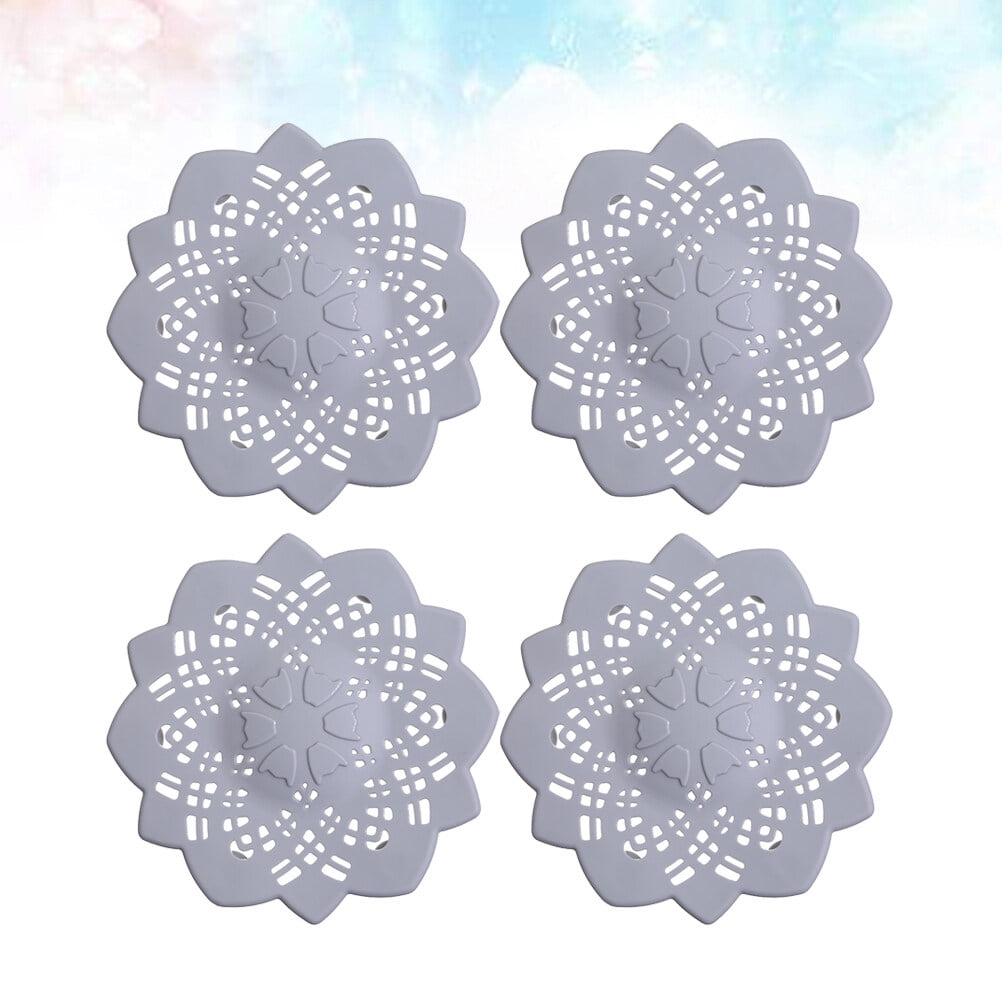 WHAMVOX 4 Pcs Sewer Anti-blocking Net Filter Kitchen Sink Drain Floor ...