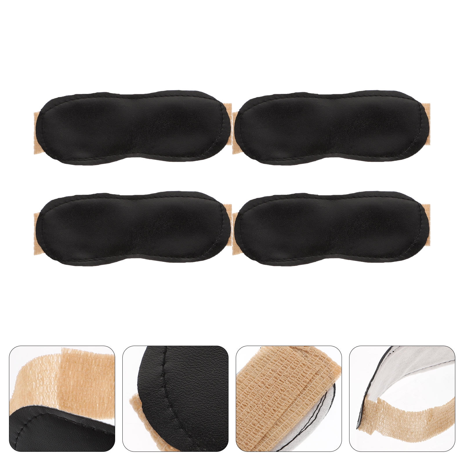 WHAMVOX 4 Pcs Shading Eye Mask Newborn Blindfold Sleeping Masks Baby ...