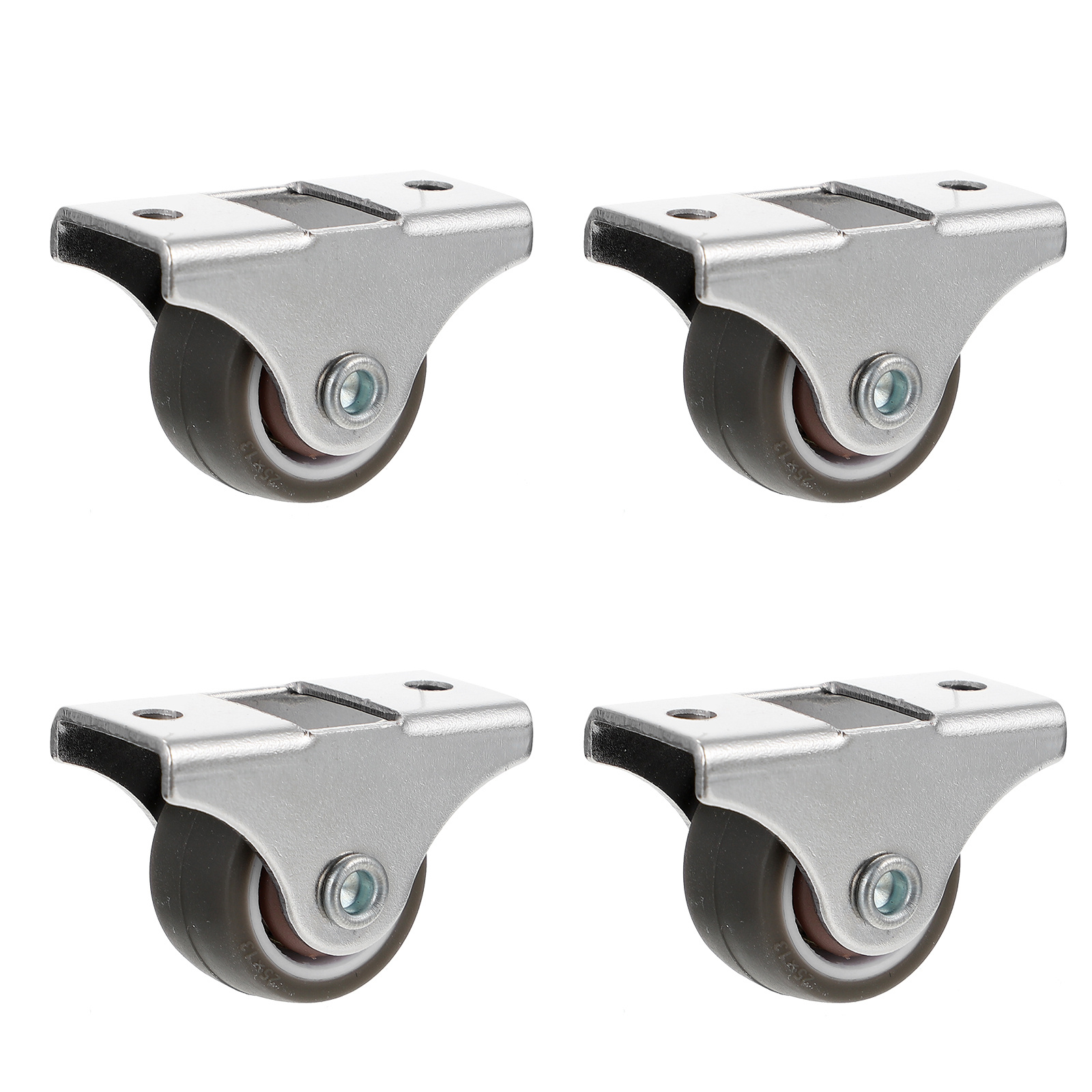 WHAMVOX 4 Pcs Silent Directional Wheel Swivel Practical Casters ...
