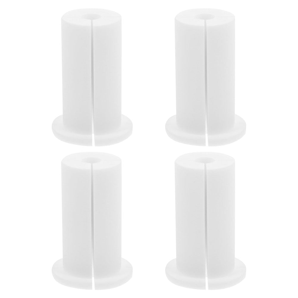WHAMVOX 4 Pcs Silicone Case Wire Cord Anchors Cable for Office White ...