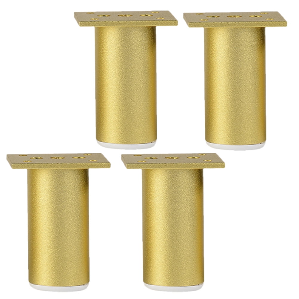 LITINKIMI Furniture Support Adjustable Golden 4Pcs 2x2.4x3.1in ...