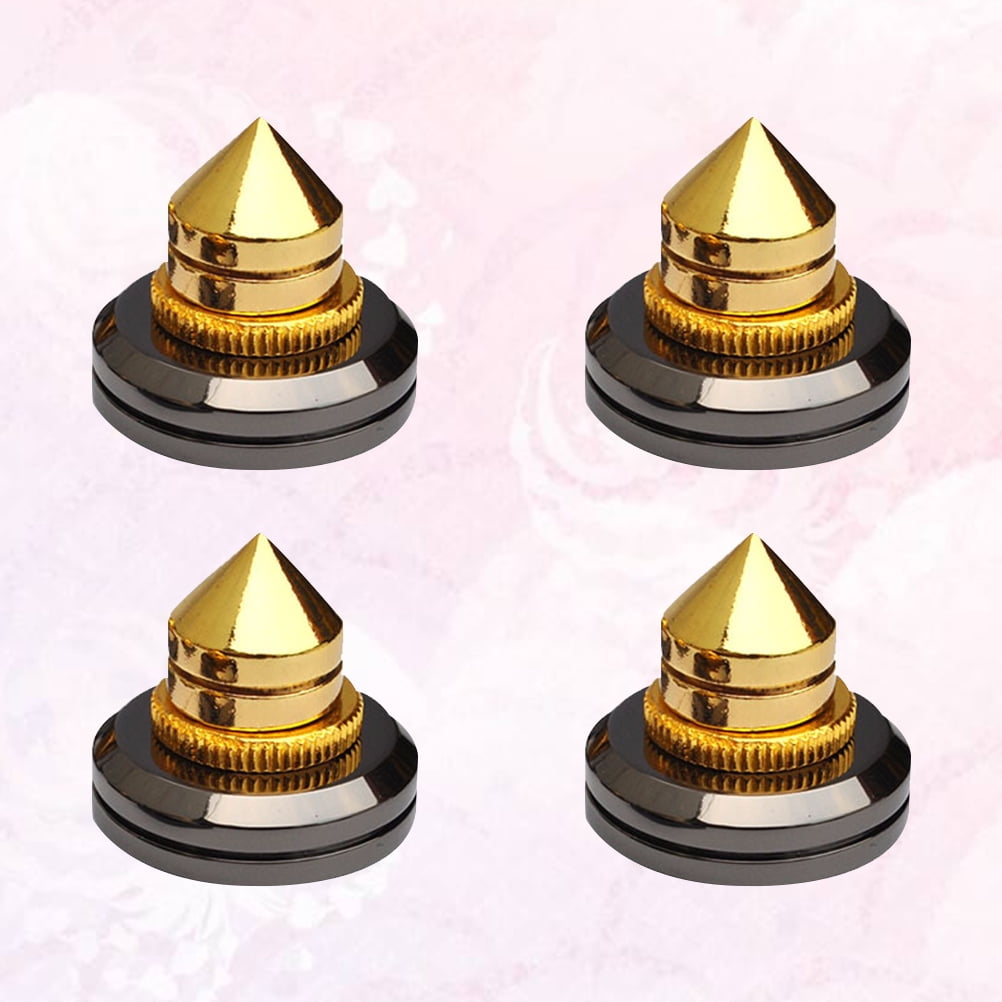 WHAMVOX 4 Pcs Speaker Isolation Spike Pads Stand Sound Improvement ...