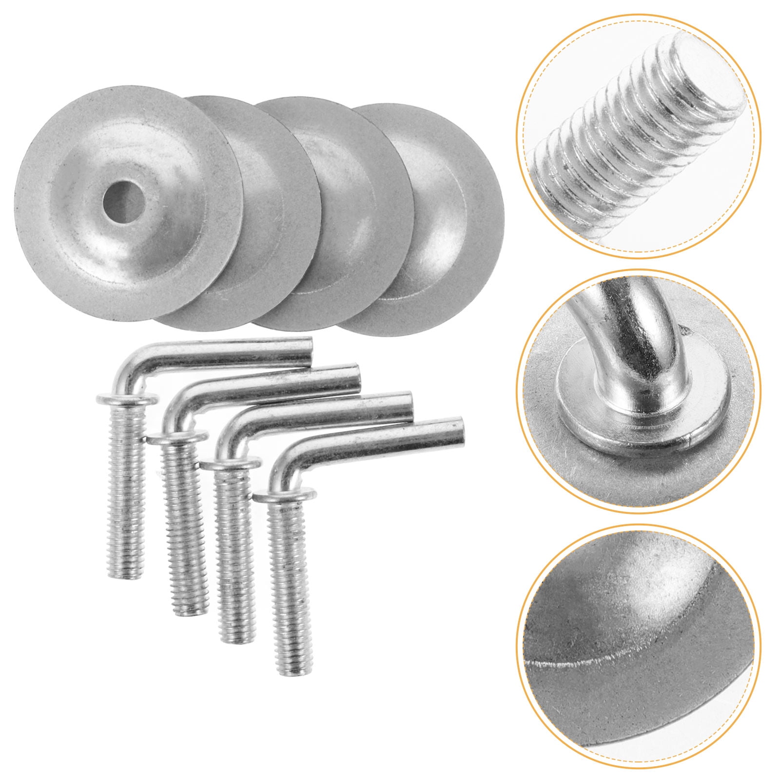 WHAMVOX 4 Pcs Stand Fan Chassis Screw Electric Fan Screws 5.00X5.00X5 ...