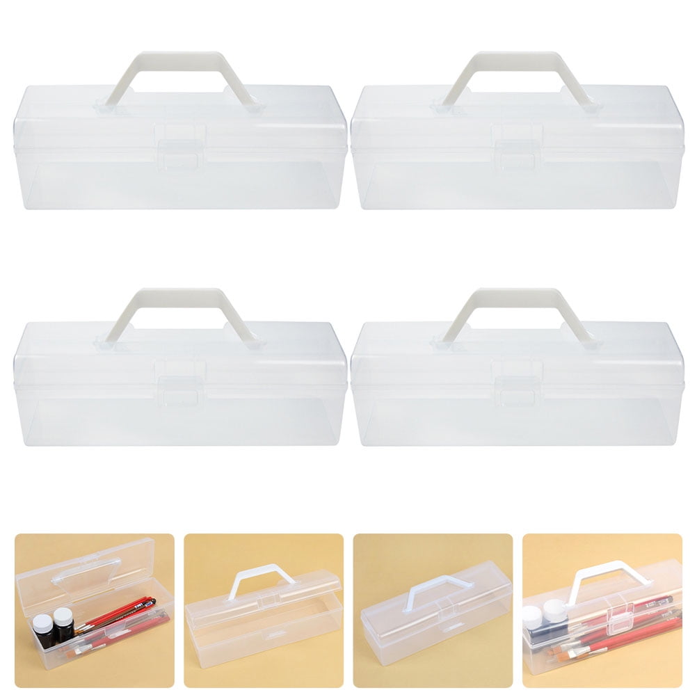 WHAMVOX 4 Pcs Storage Bin Kitchen Tableware Box Utensil Boxes ...
