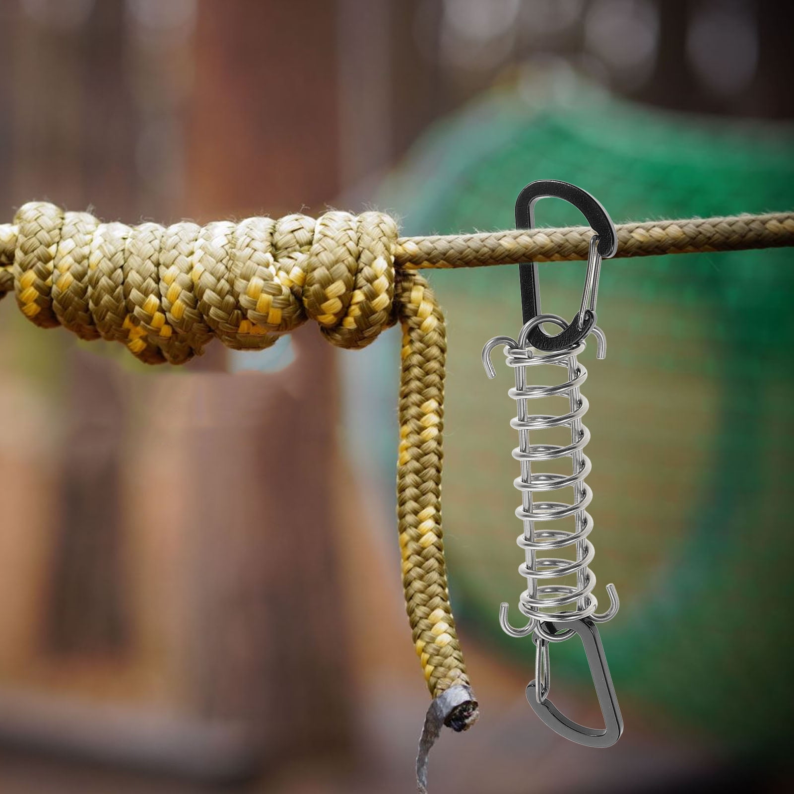 WHAMVOX 4 Pcs Tension Springs with Hooks Accessories Multi-function ...