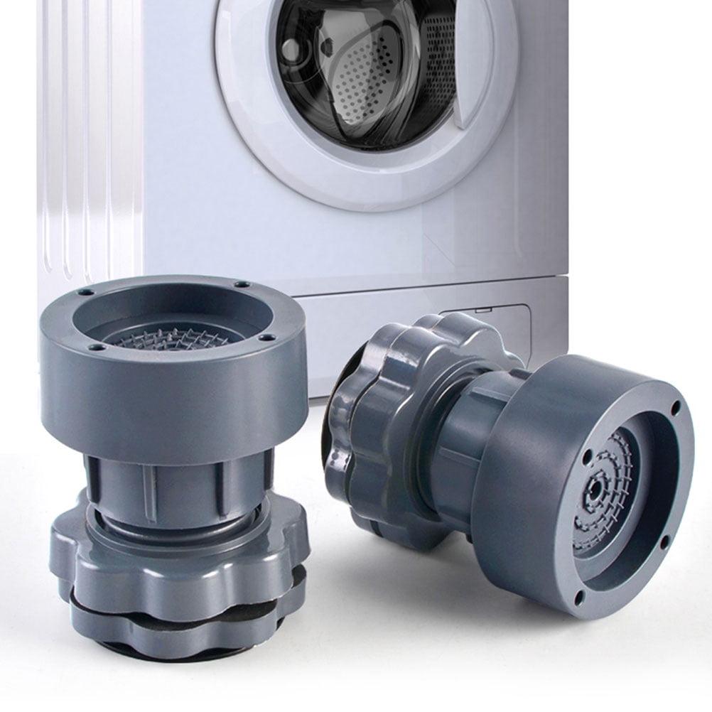 WHAMVOX 4 Pcs Washing Machine Vibration Pads Washer Floor Mat Anti ...