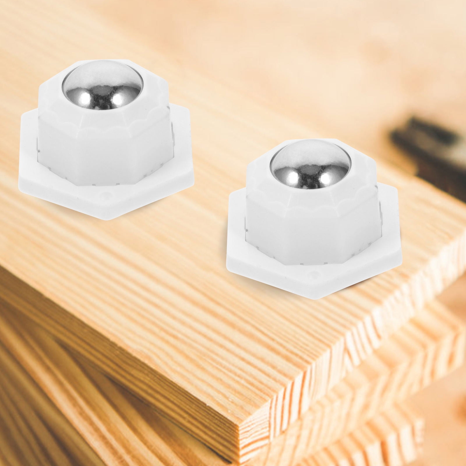 WHAMVOX 4 Pcssmall 360 Degree Rotation Sticky Pulley Wheels for ...