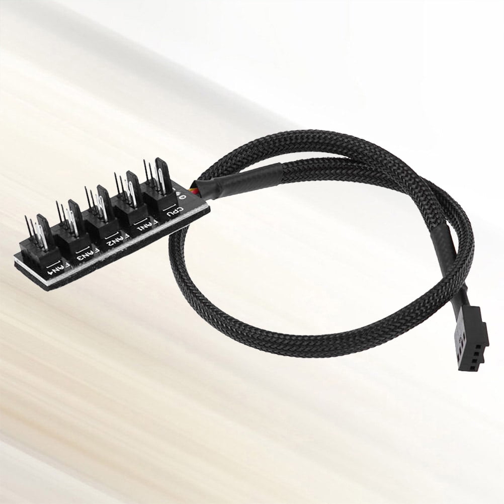 WHAMVOX 4 -Pin Connector Adapter Cable Extension Cooler Extender Black ...