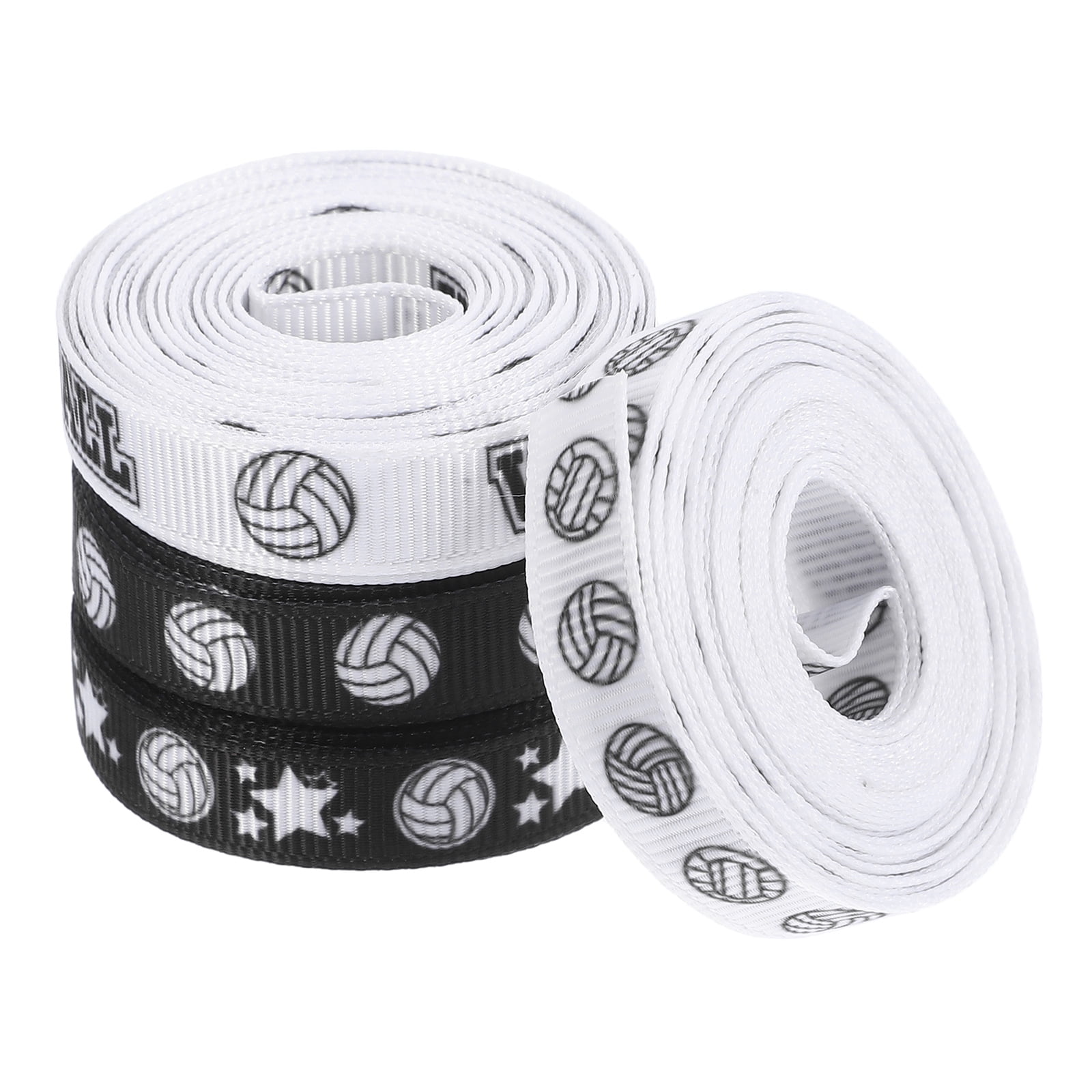 WHAMVOX 4 Rolls Volleyball Spirit Ribbon Sports Ball Ribbon For Sports ...