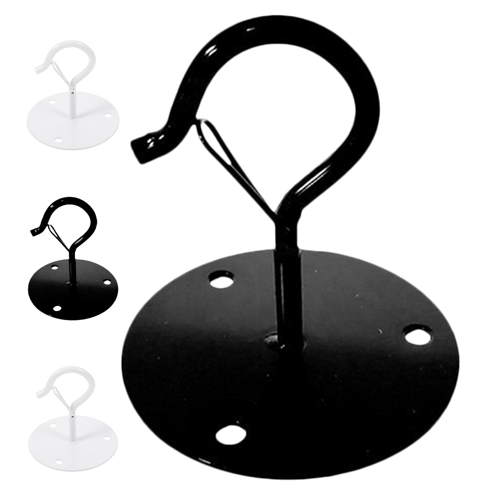 WHAMVOX 4 Sets Hanging Basket Flower Pot Hook Plant Pots Indoor Hooks ...