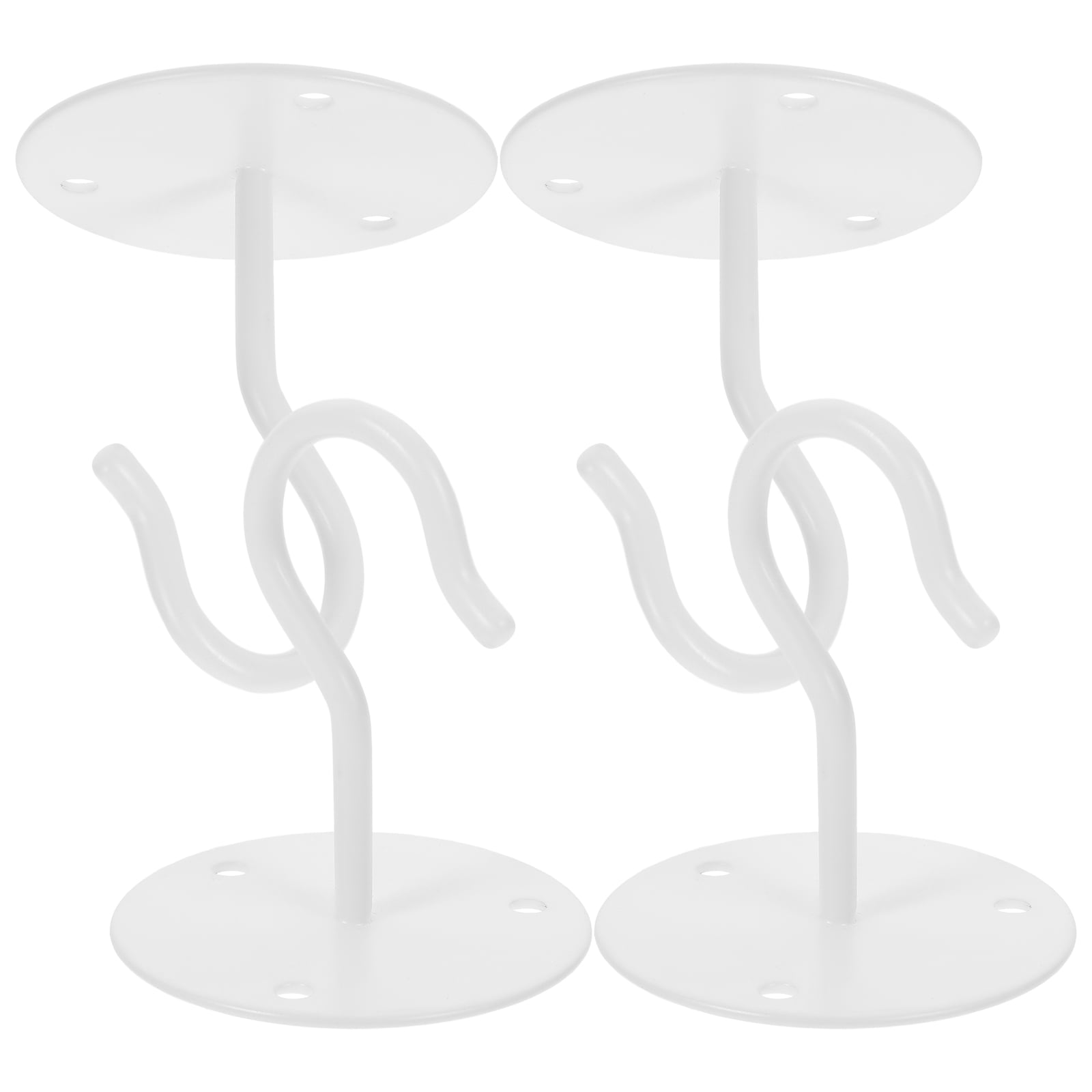 WHAMVOX 4 Sets of Ceiling Hooks Planter Hooks Wall Mount Hangers Plant ...