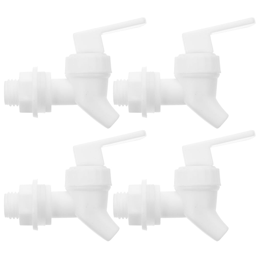 WHAMVOX 4 Sets of Easy Use Water Spigots Press Type Bucket Faucets Home ...