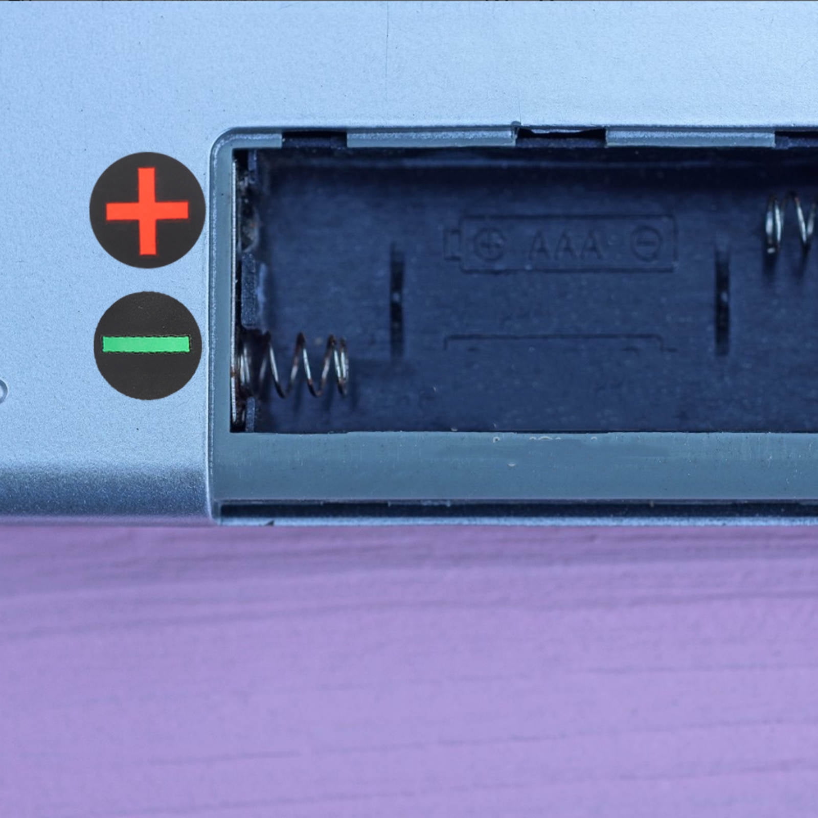 WHAMVOX 4 Sheets Of Polarity Warning Sign Caution Stickers Battery ...