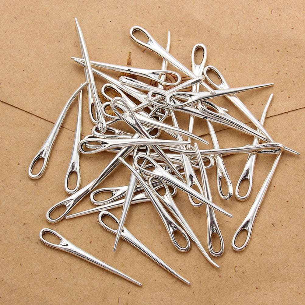 WHAMVOX 40 Pcs Embroidery Needle Pendant Simple and Stylish - Walmart.com